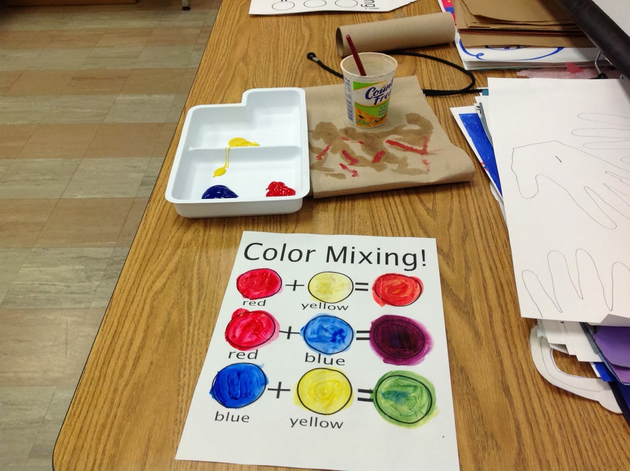 Mrs. Glanzman's Art Lessons: Primary Colors and Color Mixing Art Projects