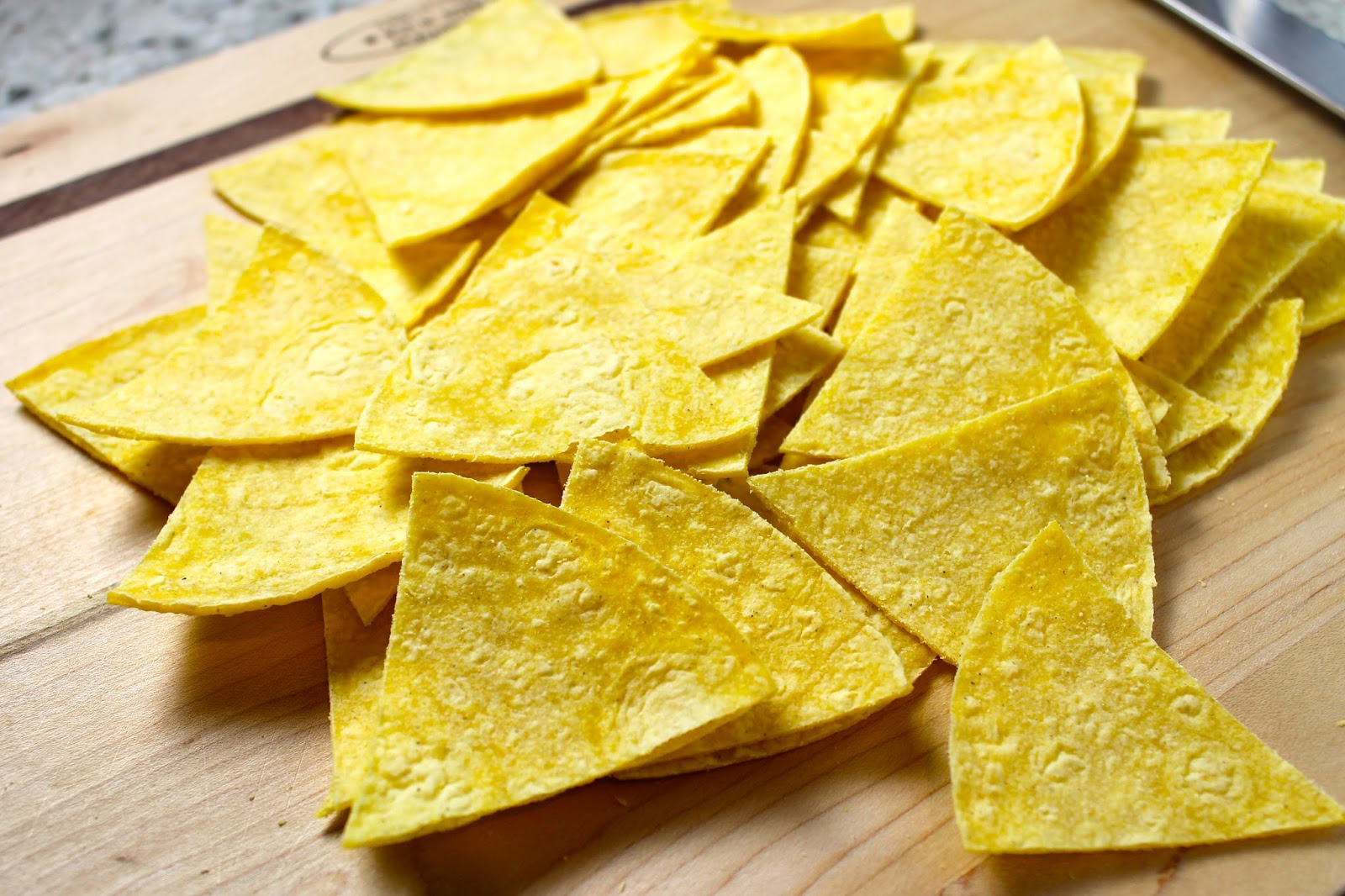 Savoir Faire: Totopos light o cómo hacer tortilla chips en 12 minutos