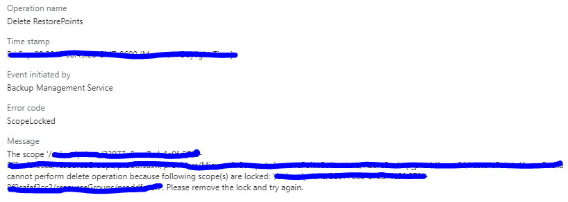 Shamir Charania Azure Backup And Resource Group Locks