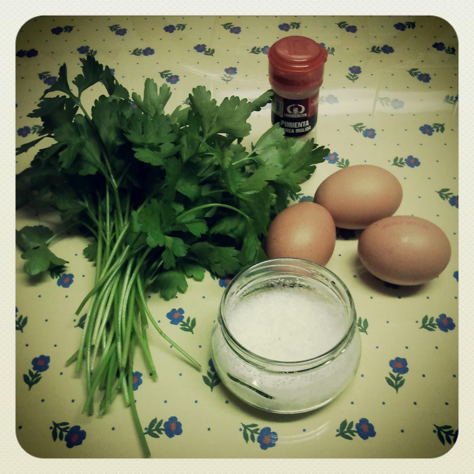 Organic & Fresh: TORTILLA DE PEREJIL