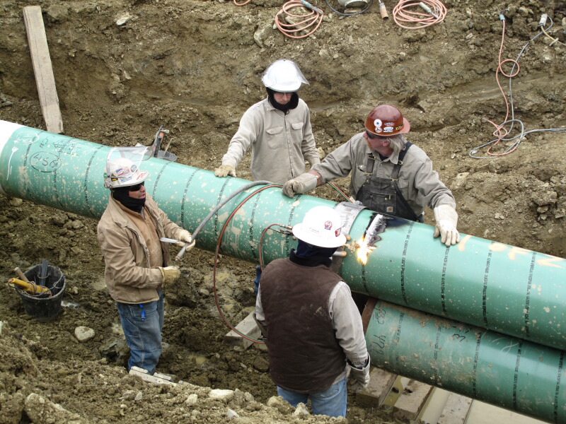 The Joyce Road Neighborhood: Pipeline Construction