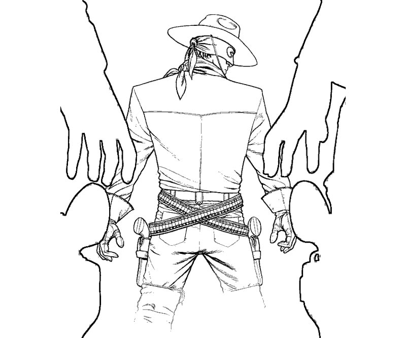 Lone Ranger Coloring Pages To Print Coloring Pages