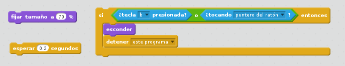 Scratch en la ESO: Práctica 1b: Personajes animados
