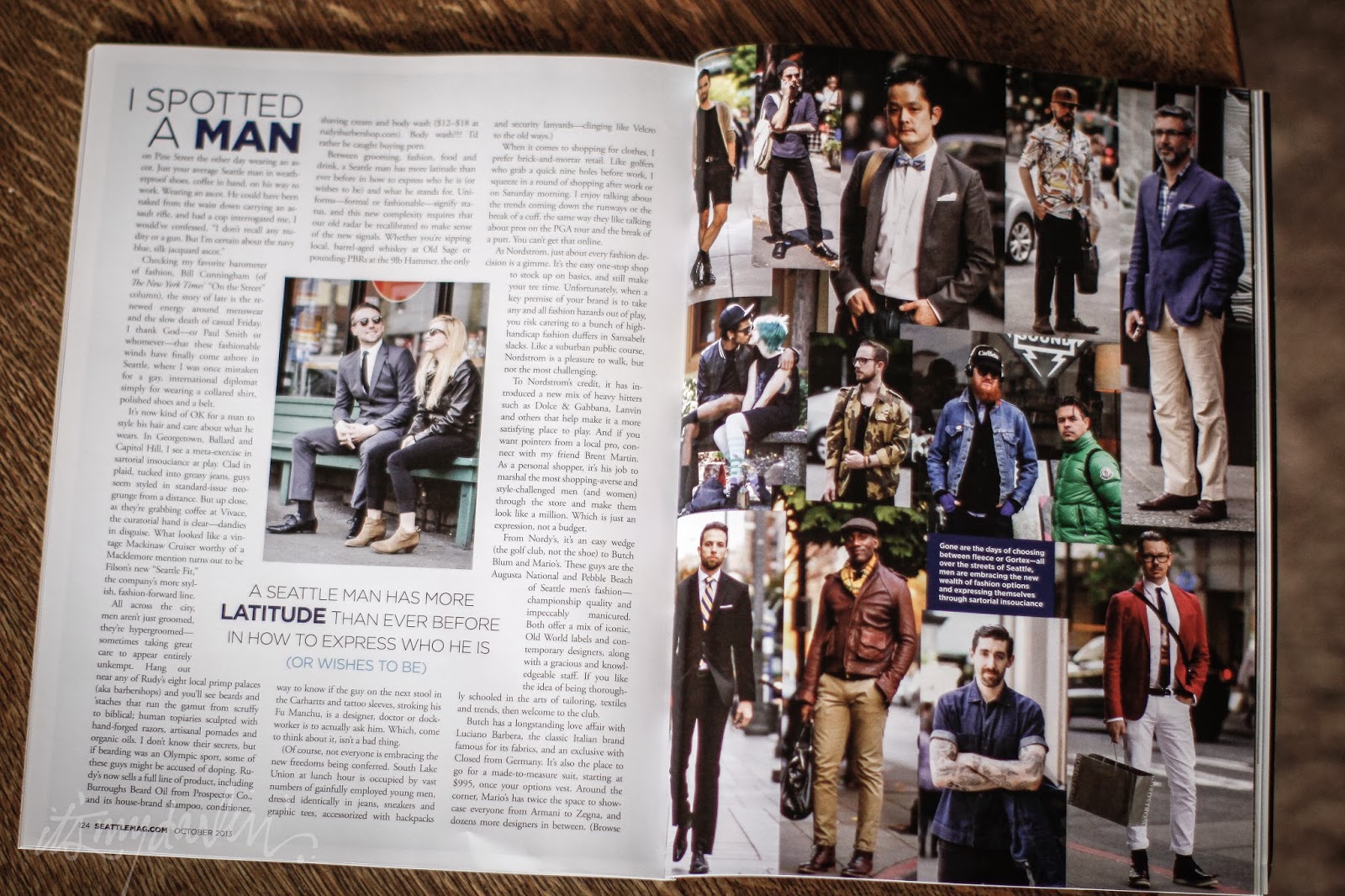 Seattle MAN Article | it's my darlin'