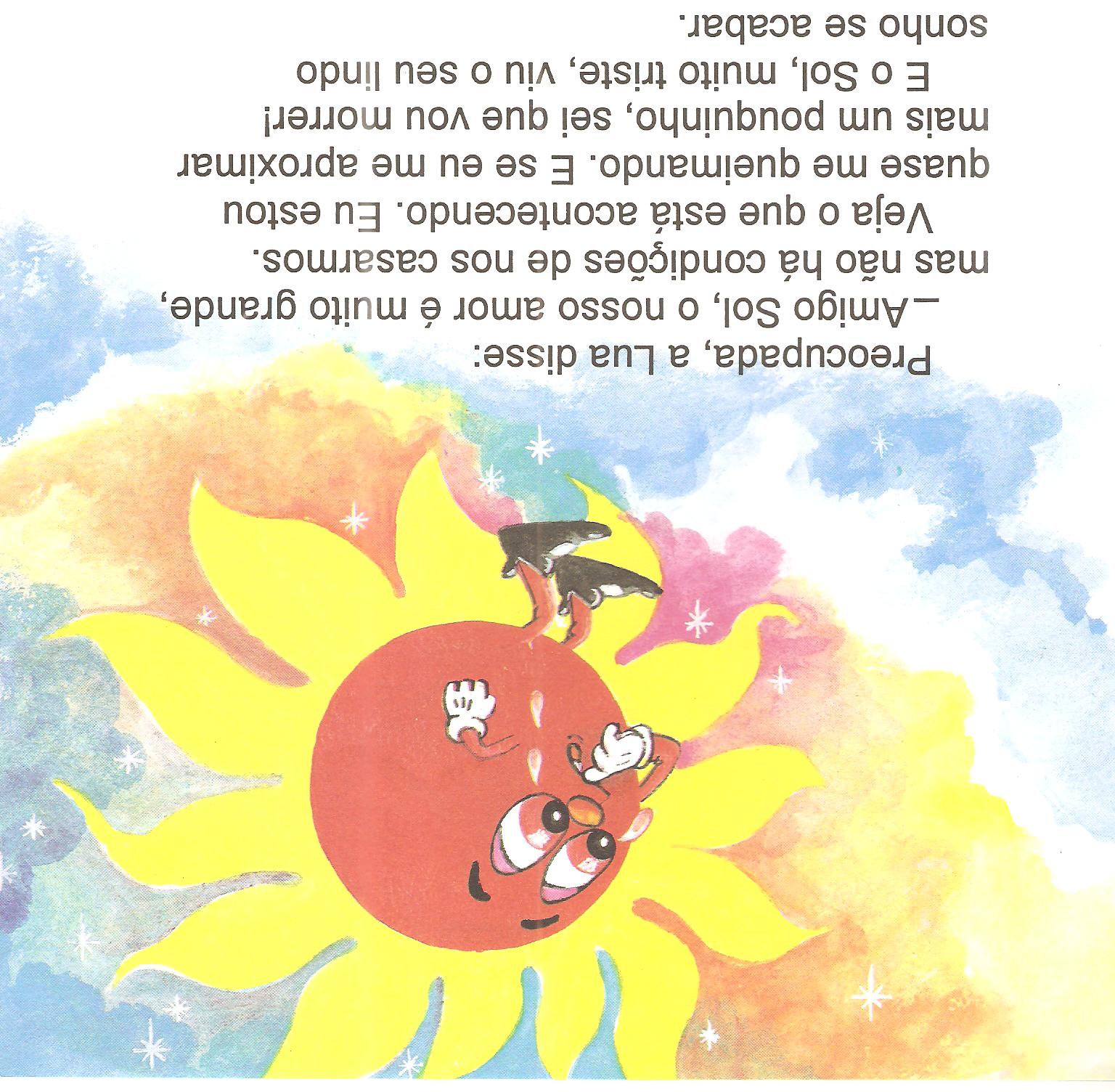 CANTINHO DA LU: O sol e a lua