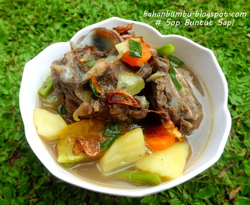 Resep Sop Buntut Sapi Enak Bening | Bahan Bumbu Aneka Resep Masakan ...