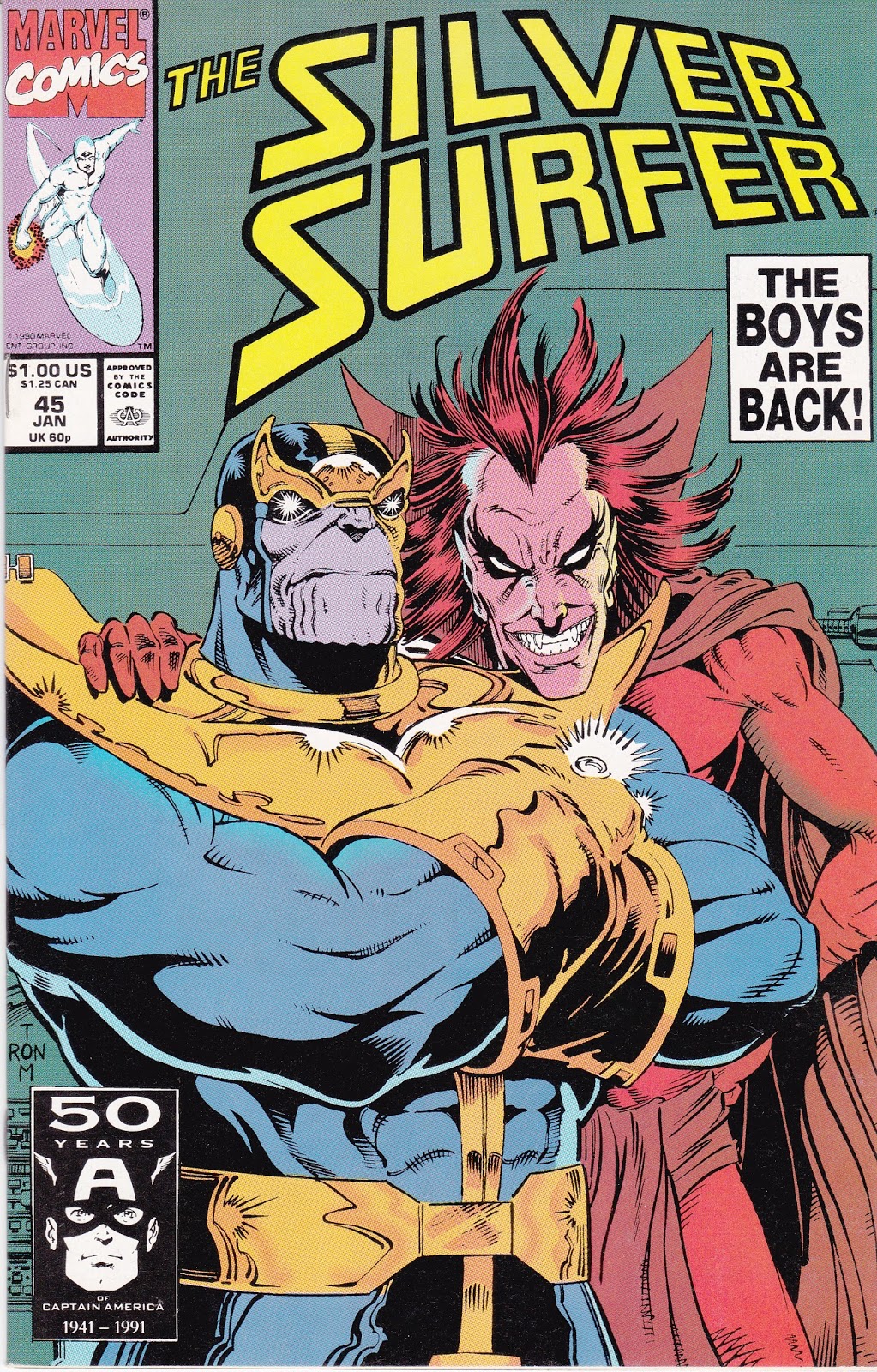 Let Your Geek Show: Classic Comic Book Cover of the Week: Silver Surfer ...