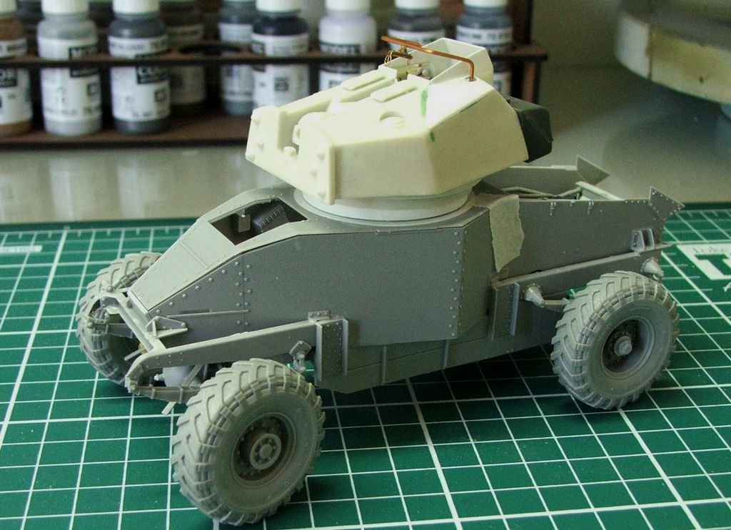 Panzerserra Bunker- Military Scale Models in 1/35 scale: AEC Mk II AA ...