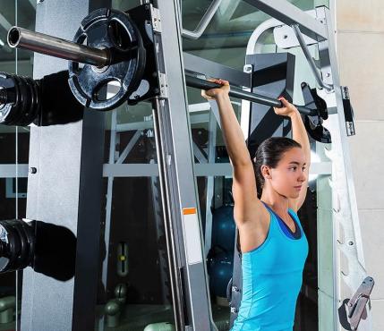 Smith Machine Shoulder Presses « Gym Workout