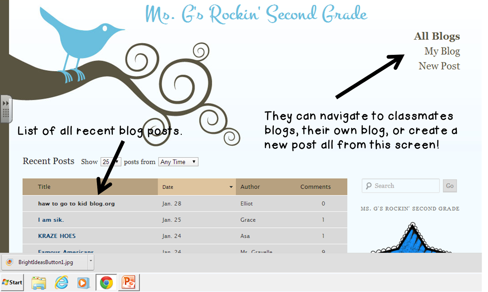 TeachNC: Bright Ideas: Using Kidblog to Engage Student Writing
