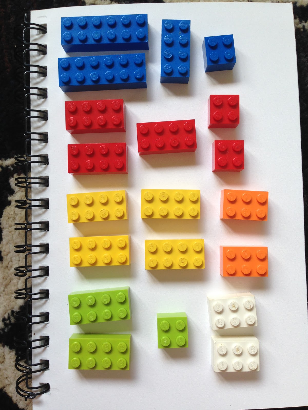 bybmg: Busy Bag Lego Kit with Printable Patterns