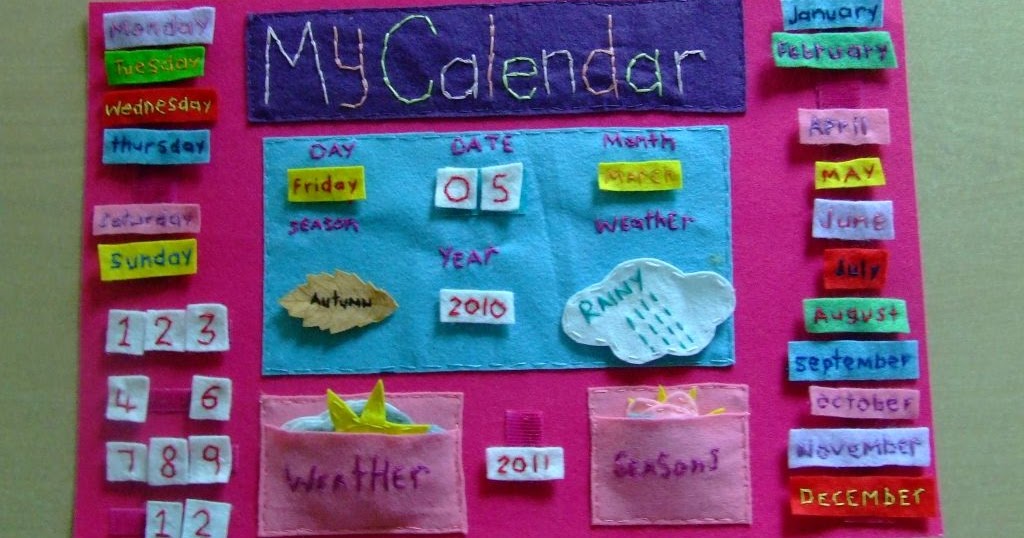 LissiB Creative: Flashback Friday - Felt calendar