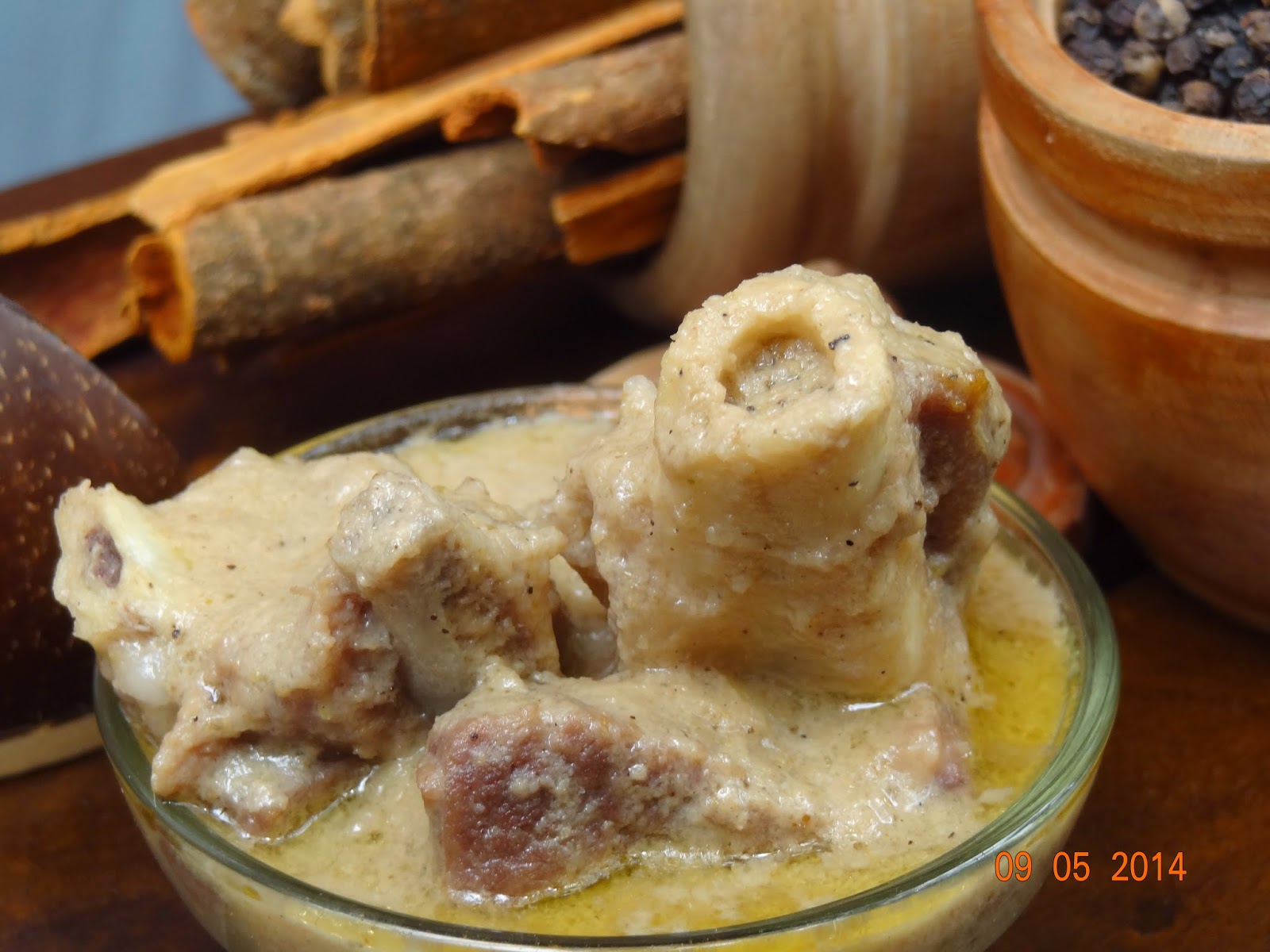 Culinarily Yours...: Mutton Rezala - A Recipe to Comfort the Soul