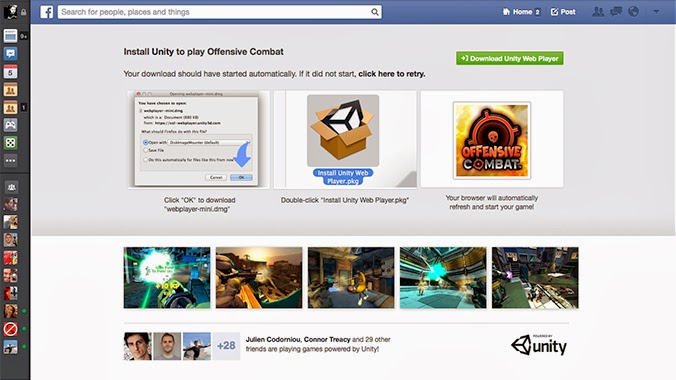 Crear un juego para Facebook con Unity: Programa Videojuegos