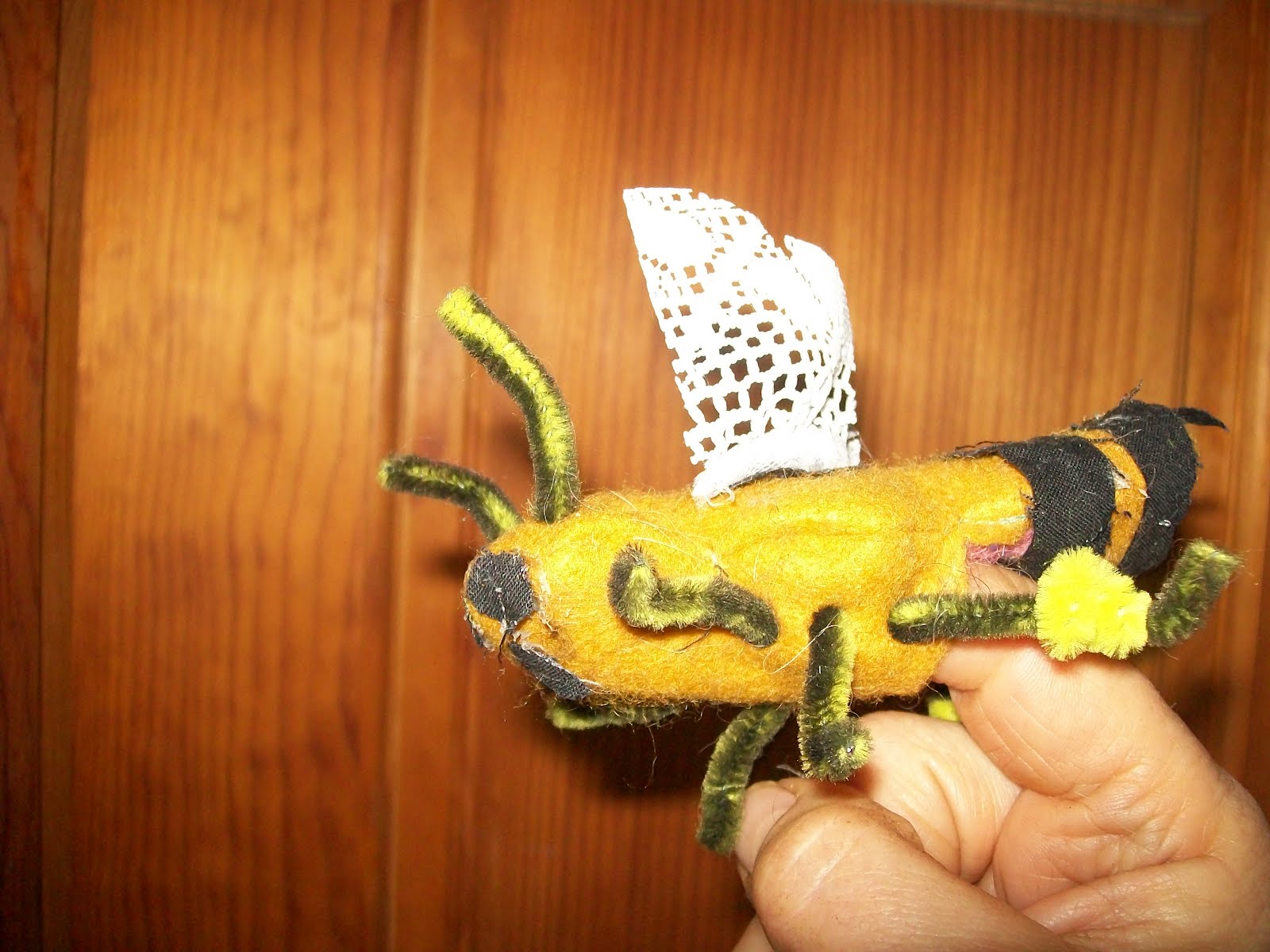 What's Up at Motherhouse: Honey Bee Puppet