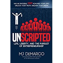 Dance, Science and Life: Book: "Unscripted" by MJ DeMarco