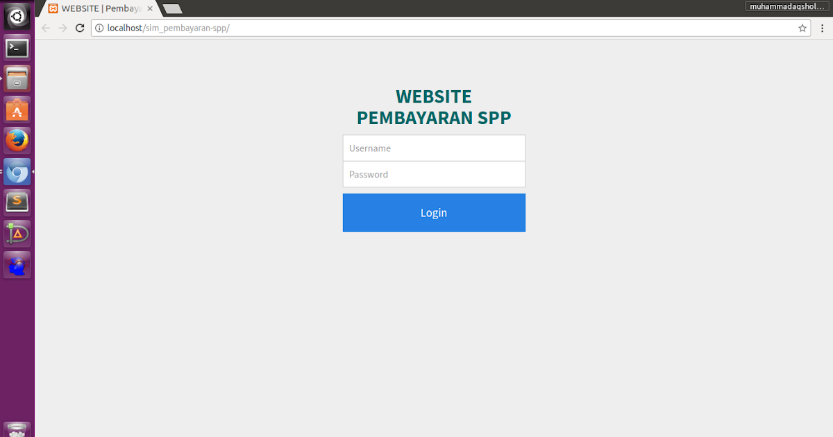 Membuat Sistem Pembayaran SPP Untuk Sekolah - AqsholRifanza
