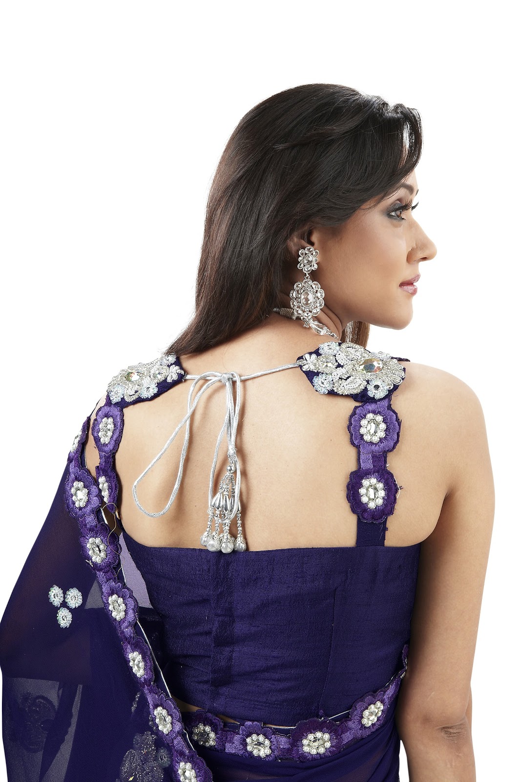 Modern Sri Lankan Saree Blouse Designs and Design Ideas: Indian Style