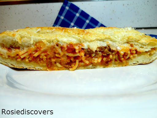 Braided Spaghetti Bread Recipe - Rosie Discovers