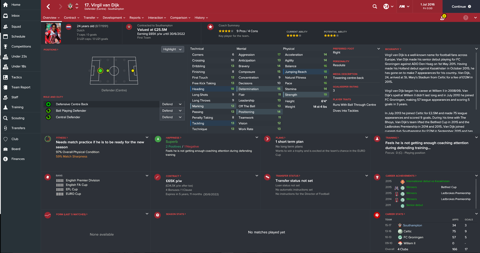 For the Sake of Southampton - FM17 Southampton Save | FM Blog | FM24