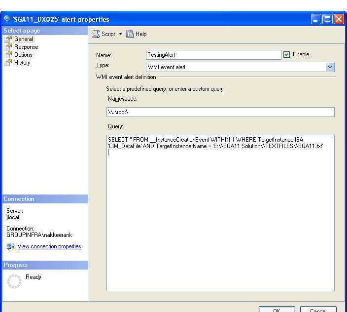 MS BI Blog: SQL:SQL Server Agent - Alerts