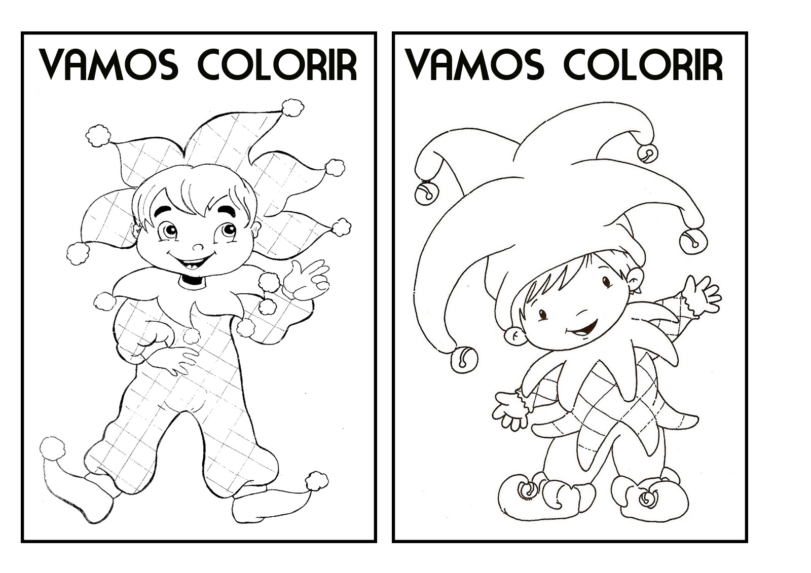 REVISTA DE COLORIR CARNAVAL COM MUITOS DESENHOS PARA PINTAR!-ESPAÇO EDUCAR