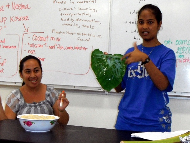 Traditional food dishes of Micronesia