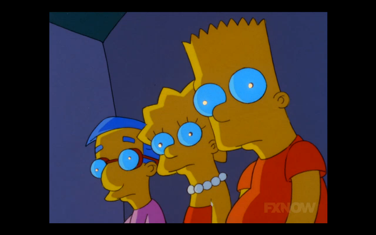 The Review Nebula: Scullyfied Simpsons: "Wild Barts Can't Be Broken ...