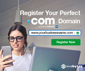 Exabytes (MY): Register your perfect domain - Media Revenue