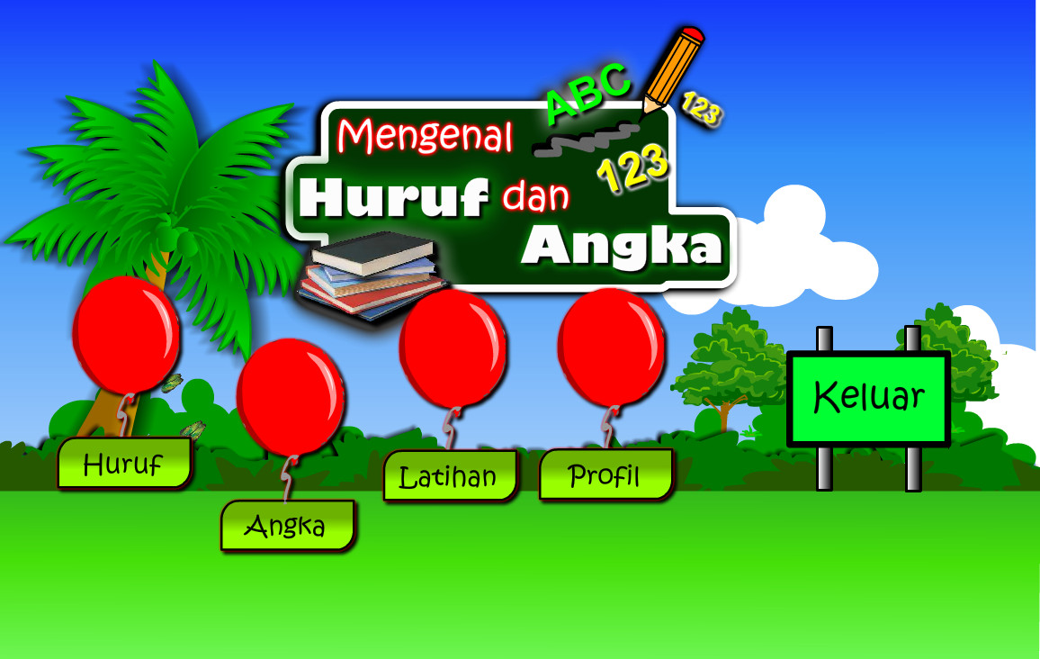 Animasi media pembelajaran "Mengenal Warna dan Angka" untuk Usia Anak ...