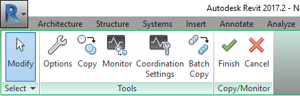 Revit Recess: Missing Ribbon Icons?