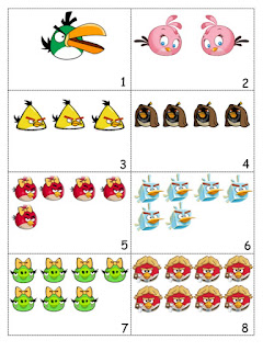 Educational Kismet : Angry Birds Number Value