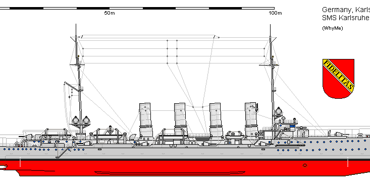 WARSHIPSRESEARCH: German light cruiser SMS Rostock performed very well ...