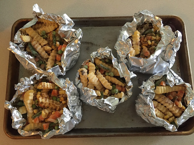 Clare's Contemplations: Super Simple Supper: Boy Scout Meals