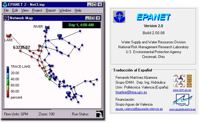 EPANET - Software Gratuito de Modelamiento de Tuberías