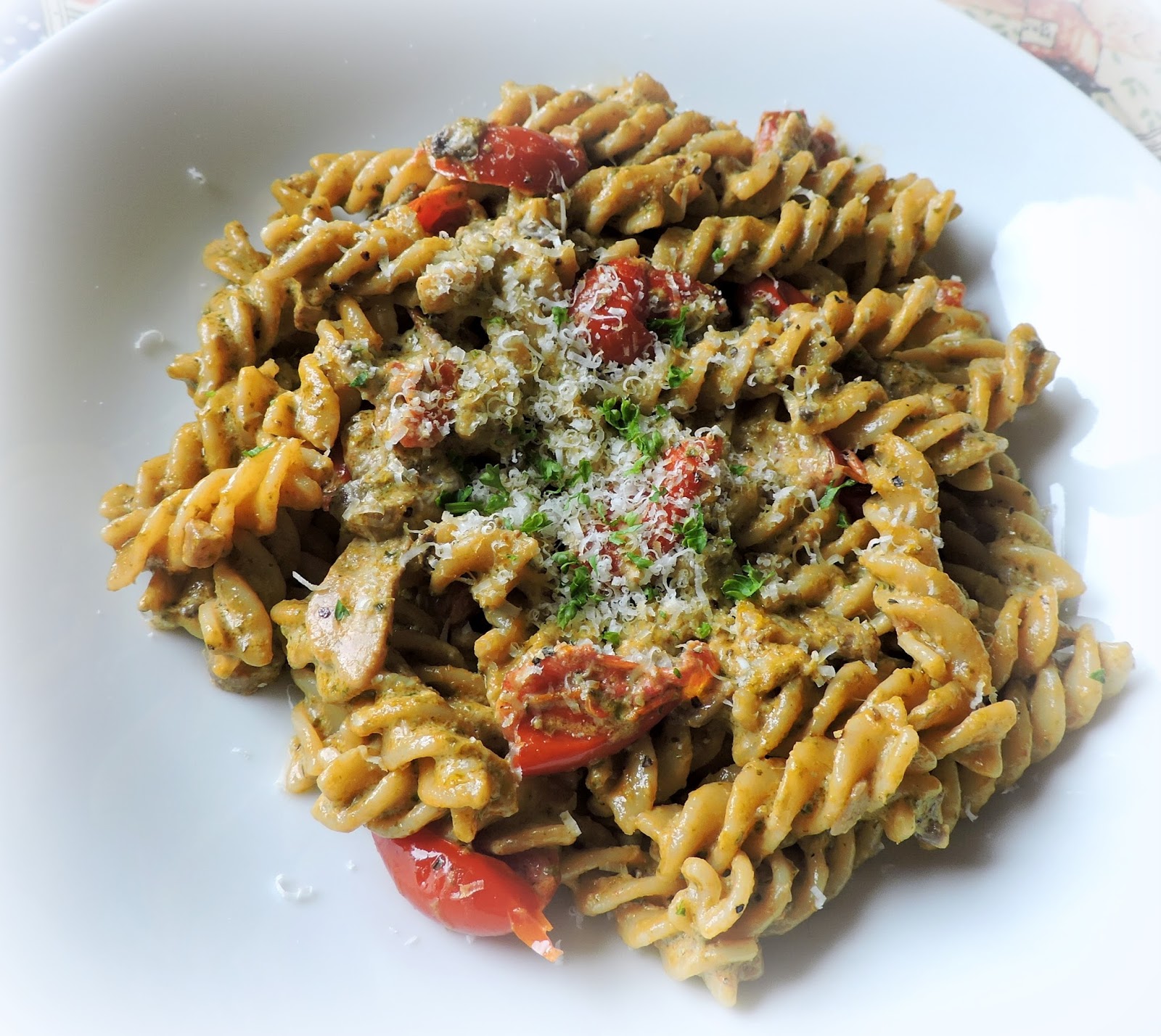 One Pan Pesto Fusilli | The English Kitchen