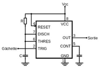 NE555 Example Project Light detector