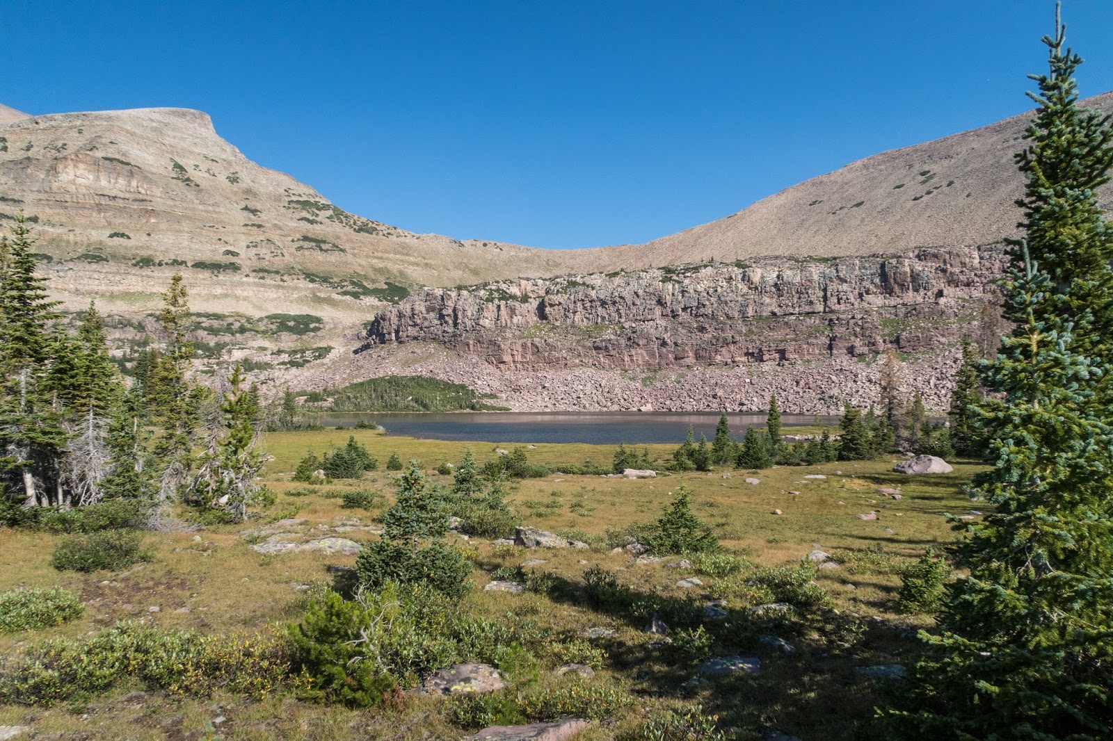 Eric's Hikes: Uinta Highline Trail Day 8: Triangle Lake to Brooks Lake