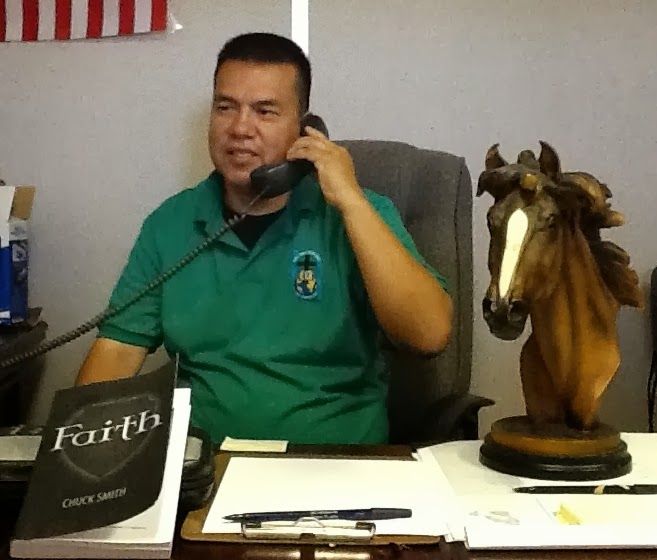 Racing In The Sunshine: Eli Hernandez, Track Chaplain