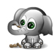 Cute Elephant | Symbols & Emoticons