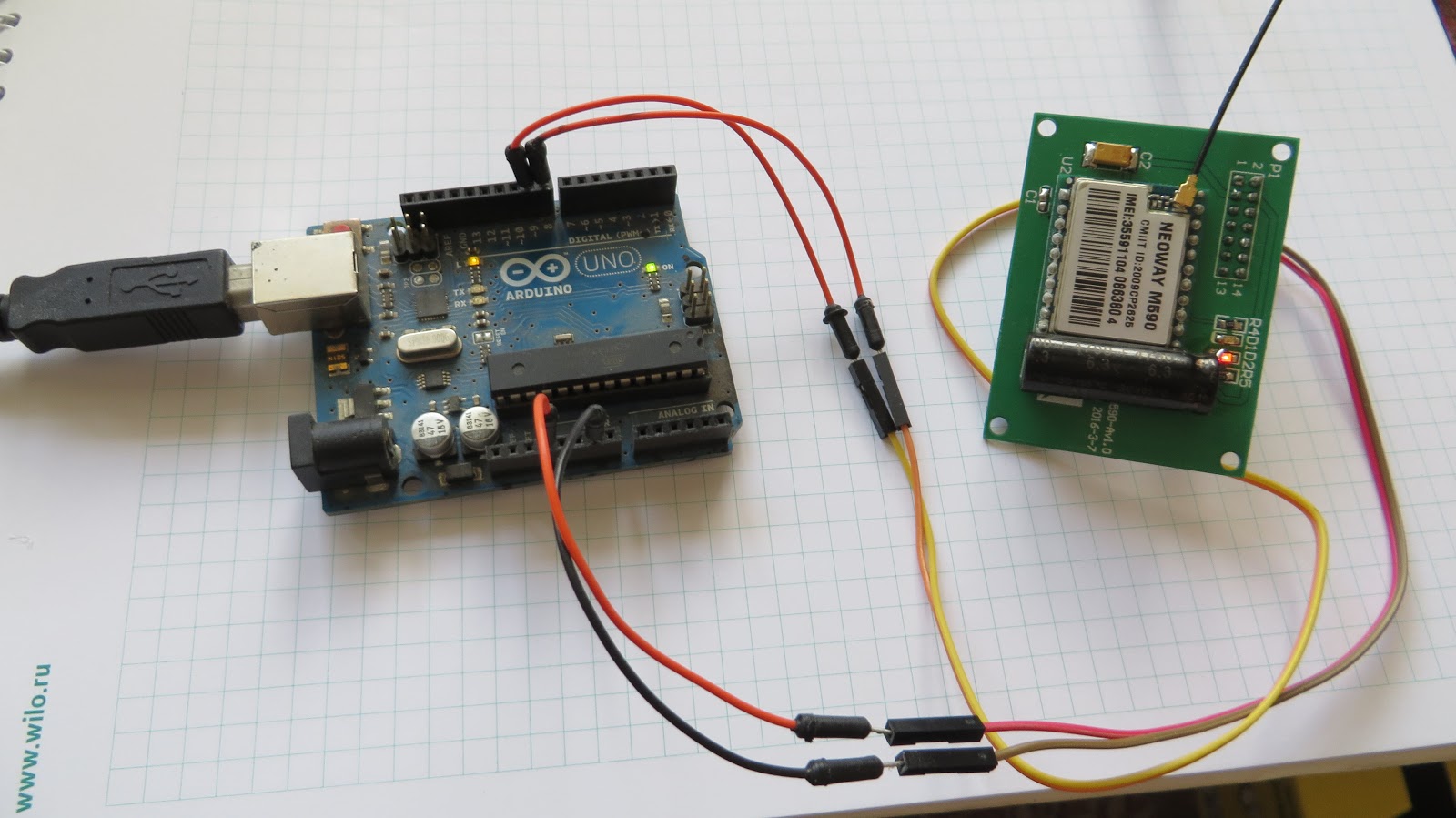 SMS GPS-tracker with Neoway M590 and ublox NEO-6 part 1. Gathering ...