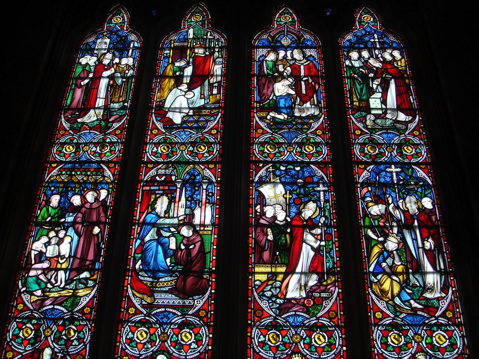 A Clerk of Oxford: Medieval People in Modern Stained Glass: Pugin Edition