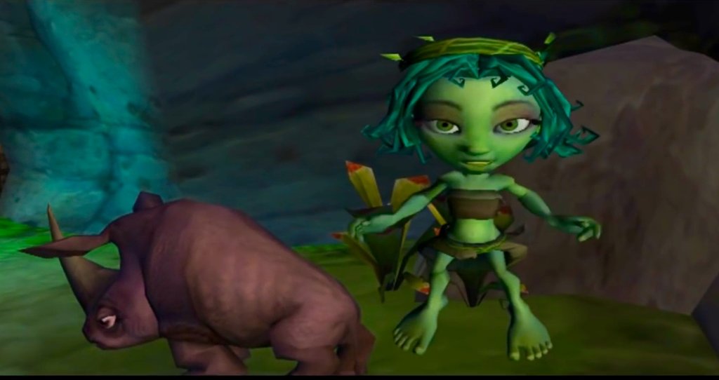 Anime Feet: Tak and the Power of Juju: Flora