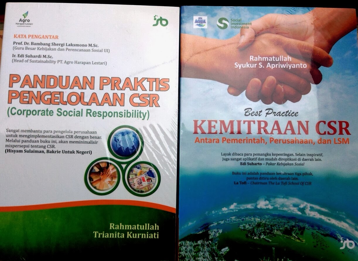 BUKU LENGKAP CSR | Rahmatullah