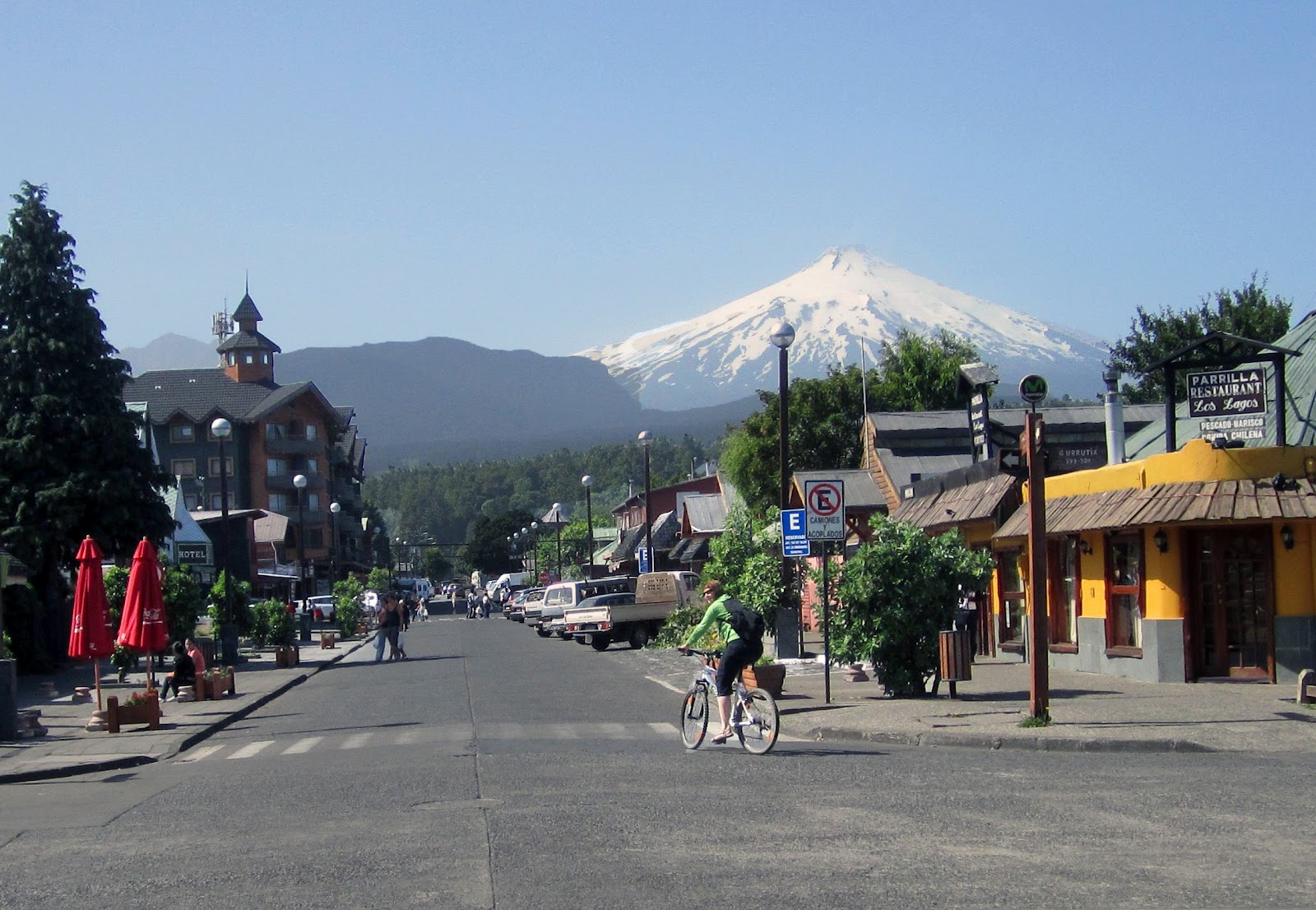 Cycling -- Somewhere !: CHILE Cycling Pucon to Lake Caburgua