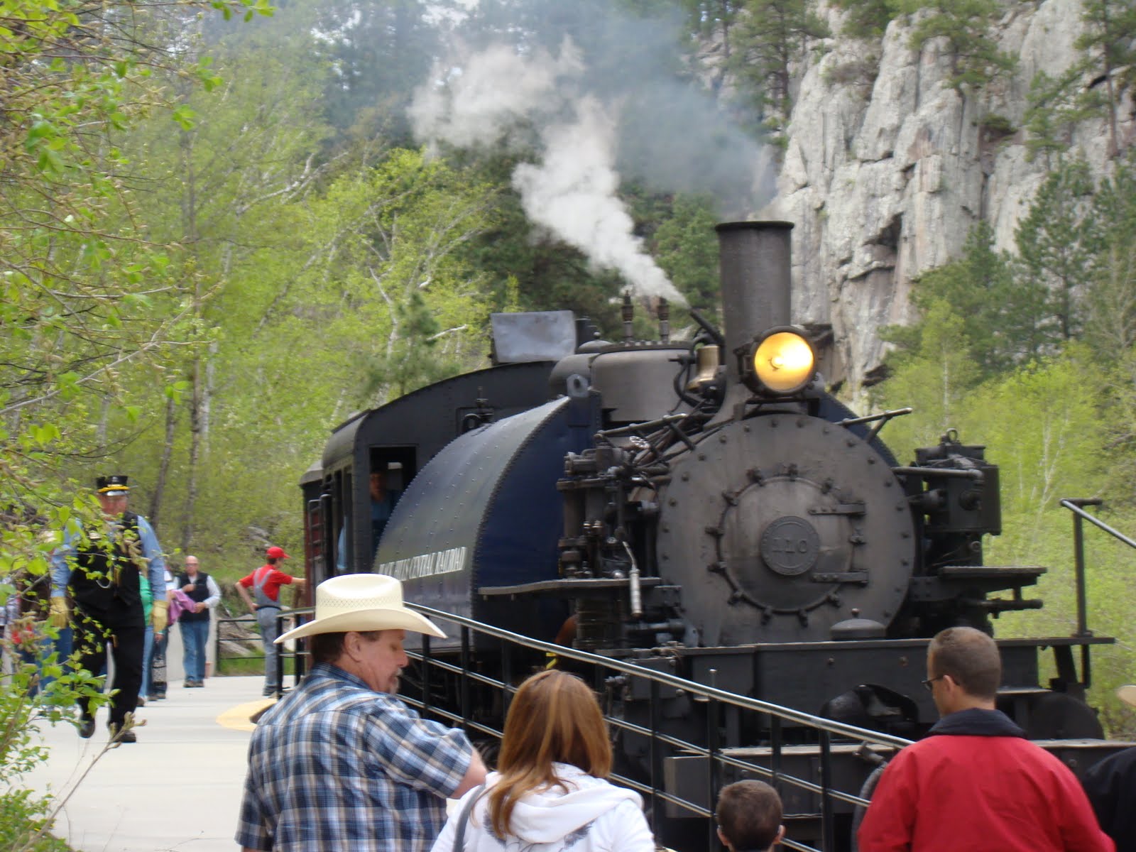 Weaver Family: 1880 Train Ride