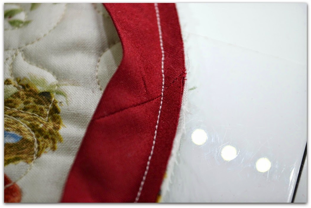 .Quiltscapes.: Fancy Finishes: Scallop-Edge Binding