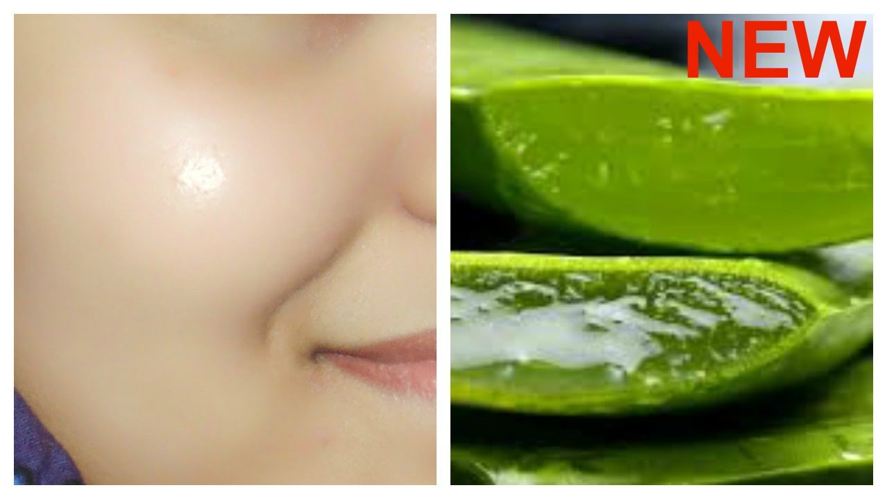 How To Get Clear, Glowing, Spotless Skin By Using Aloe Vera Gel - The ...