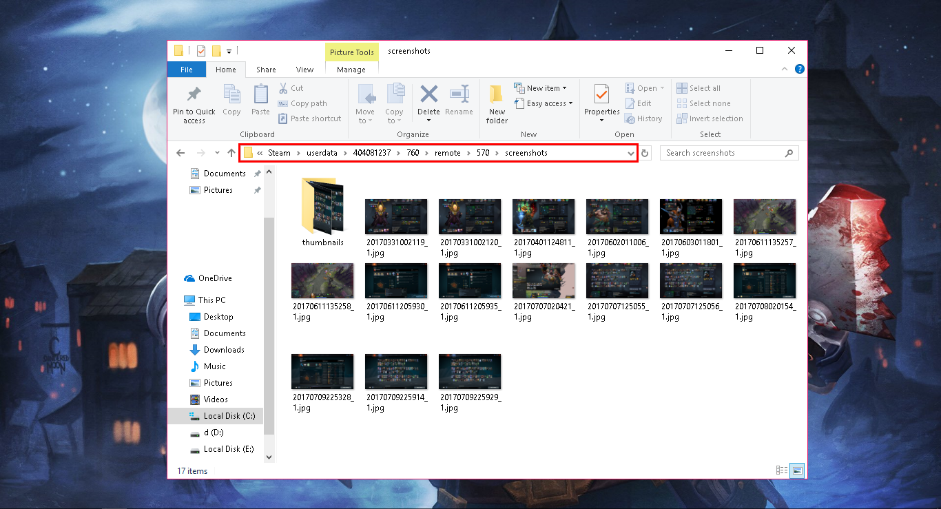 Beberapa Cara Melihat Folder Screenshot Dota 2 - Blog Opoae
