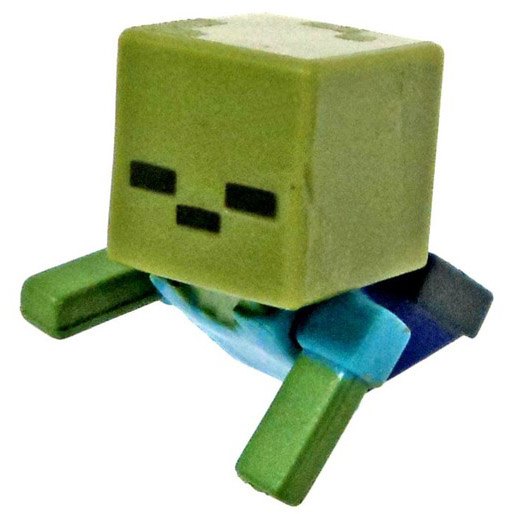 Minecraft Zombie Mini Figures | Minecraft Merch